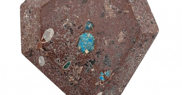 Cavansite heart