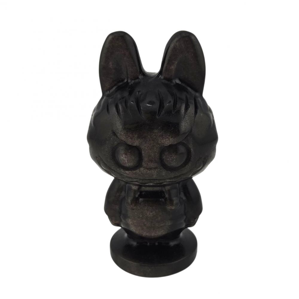 la bubu silver obsidian