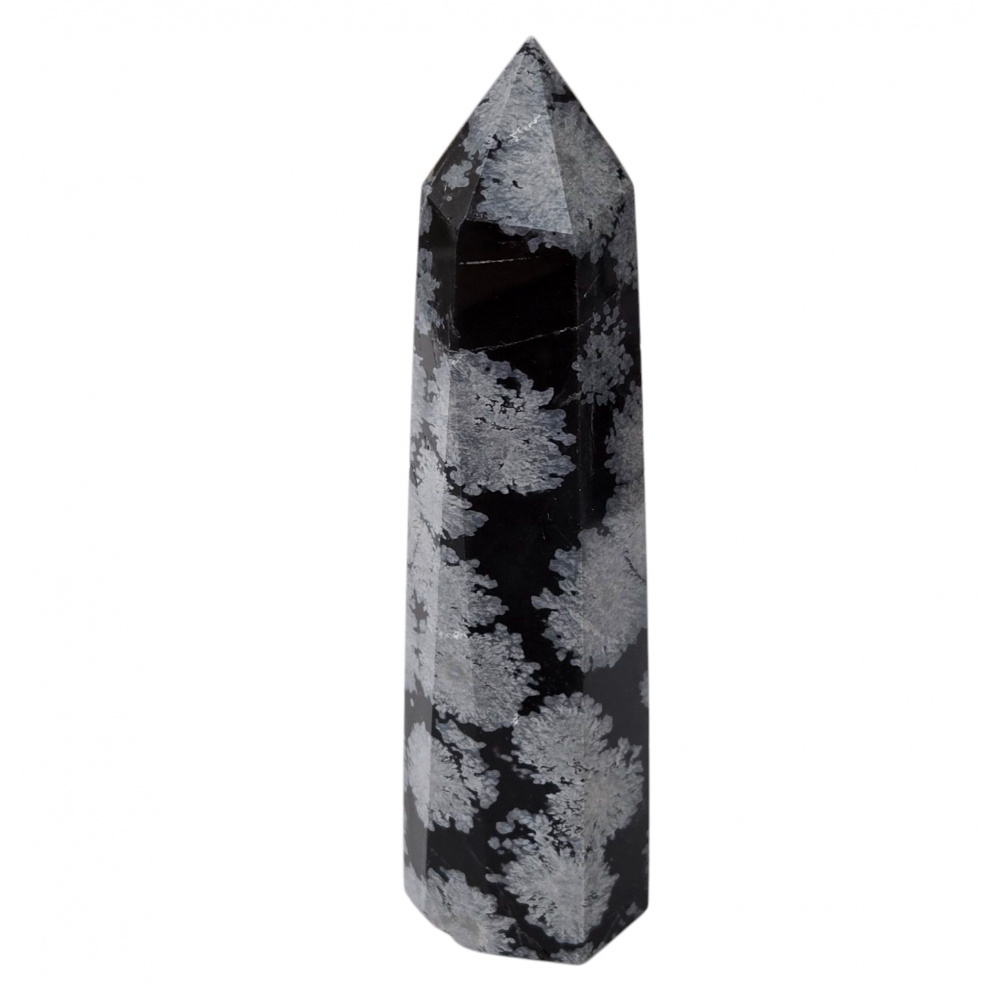 obelisk snow flake obsidian
