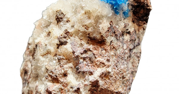 Pentagonite on stilbite